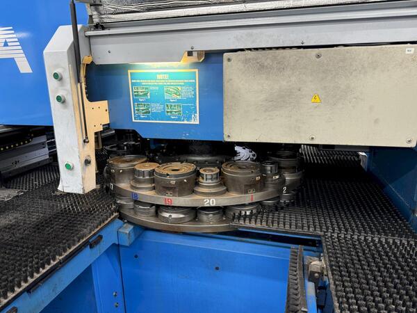 22 Ton, Finn-Power #A5-20SB, CNC turret punch, Siemens Control, 21 ...