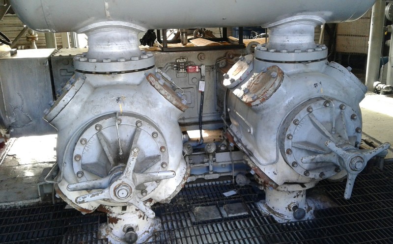 1176 HP Ariel #JGK/4, reciprocating compressor, 3-stage, Waukesha ...