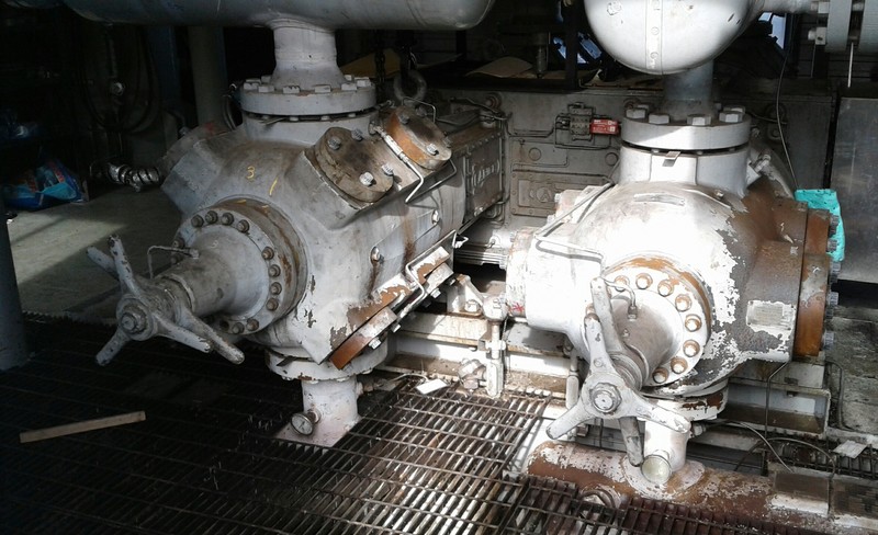 1176 HP Ariel #JGK/4, reciprocating compressor, 3-stage, Waukesha ...