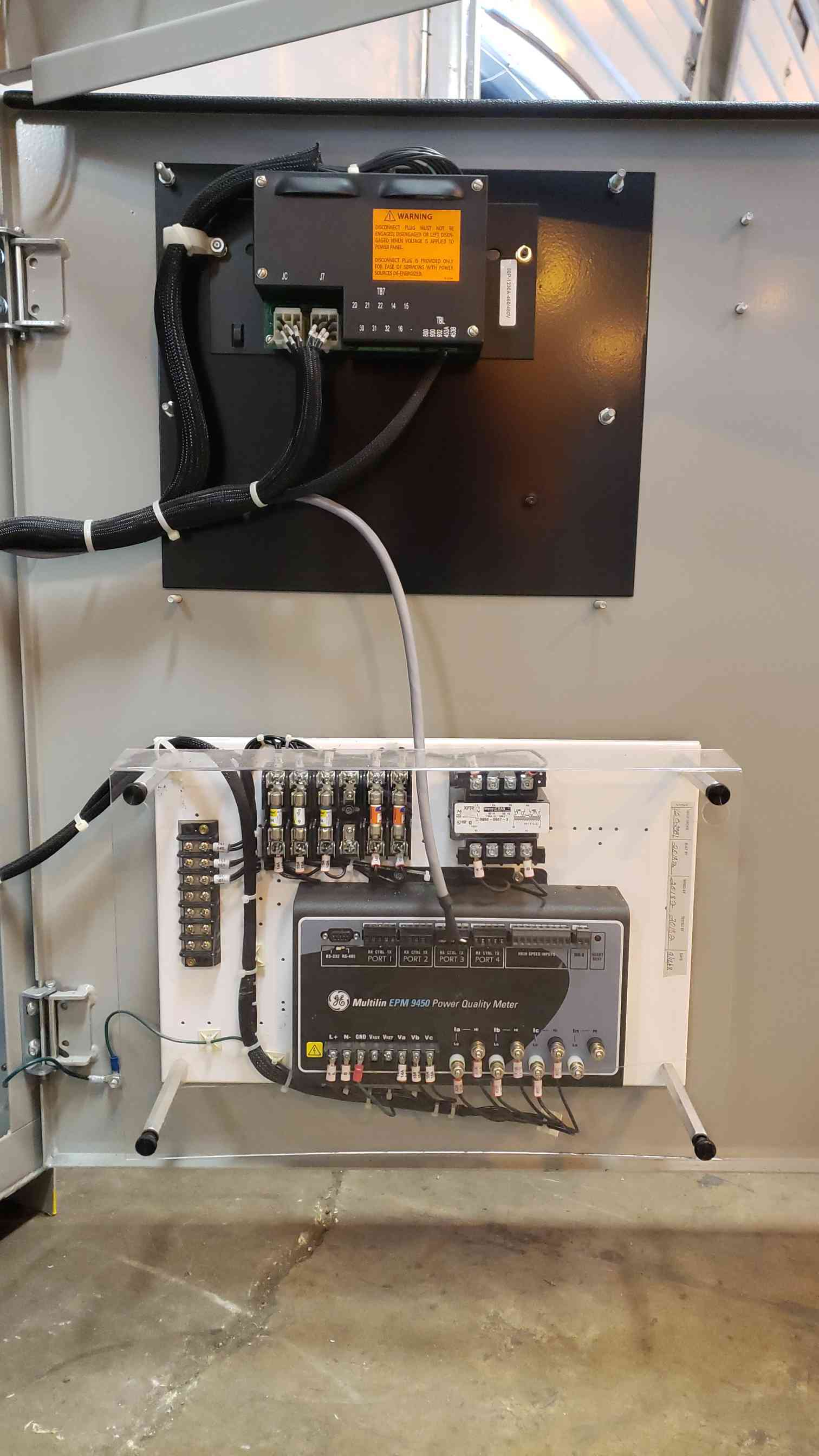 800 Amp. General Electric Zenith #ZB1DB08031-05, Transfer Switch, 3 ...