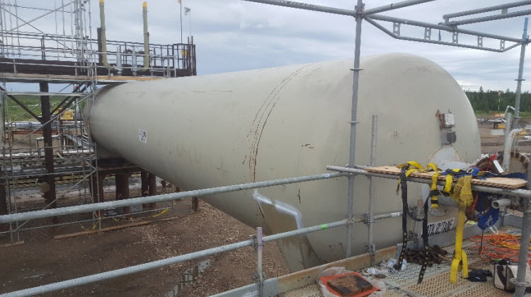 30000 Gallons, 84 PSI Bullet Tank butane For Sale | Surplus Record