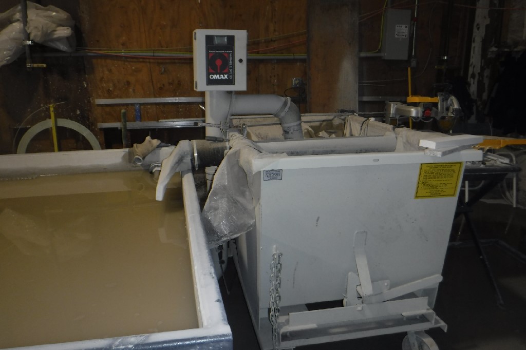 Omax #Maxiem-2040, CNC waterjet cutting system, 166" X, 79" Y, 12" Z ...