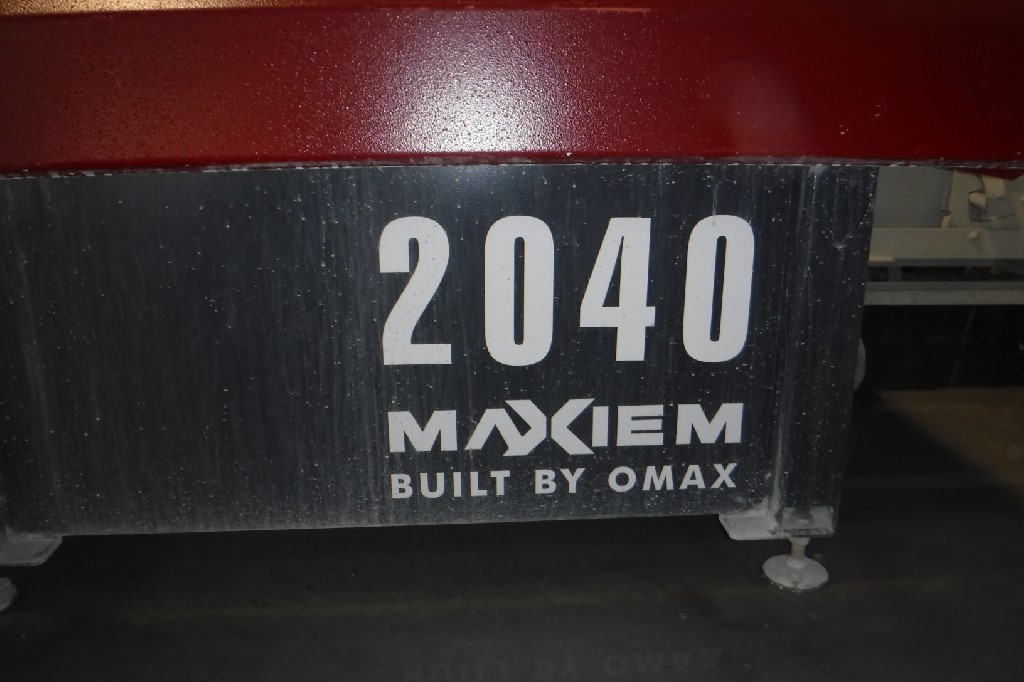 Omax #Maxiem-2040, CNC waterjet cutting system, 166" X, 79" Y, 12" Z ...