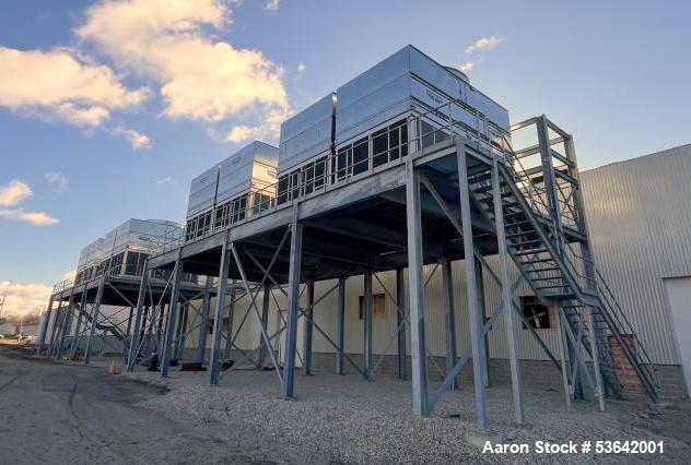 600 Ton, Evapco #Eco-ATWB 24-4N20, Closed Circuit Cooling Towers, 2800 ...