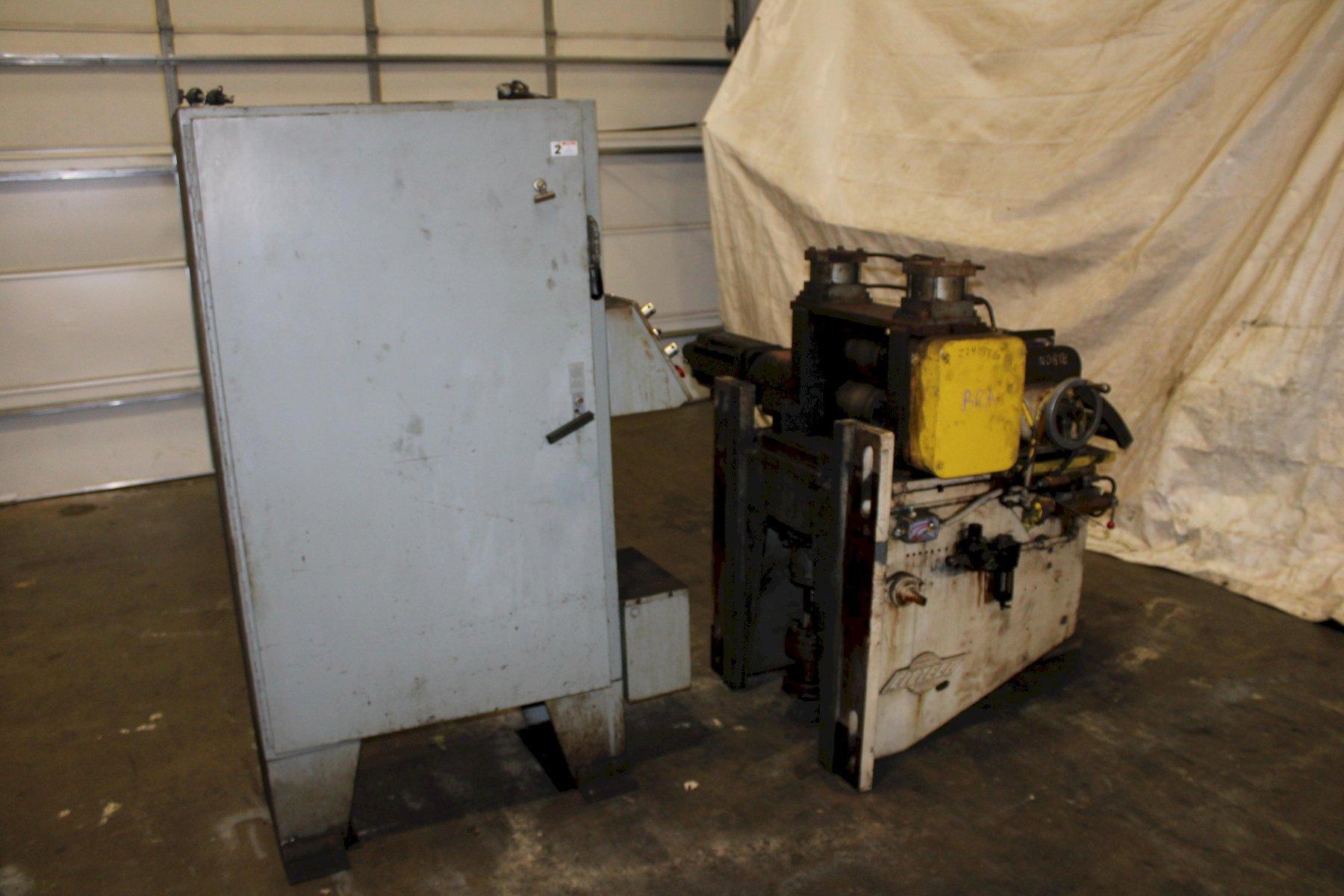 10" x .25" Littell, servo feeder, air lift cylinder, cascade roll, 5.5 ...