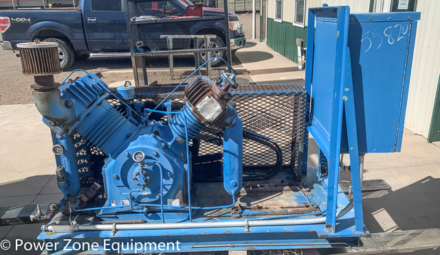 20 HP Cooper #AVLALCAA, Reciprocating Compressor, 125 psi, 910 RPM, 230 ...