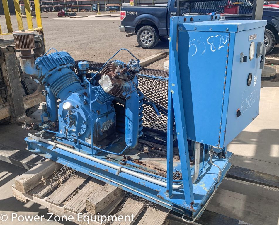 20 HP Cooper #AVLALCAA, Reciprocating Compressor, 125 psi, 910 RPM, 230 ...