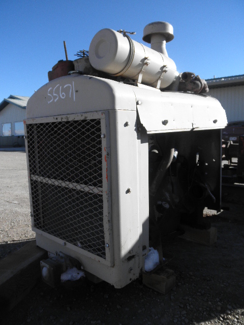 29 HP @ 2200 RPM, Waukesha #VRG-155U, Natural Gas Engine, 4-cylinder ...