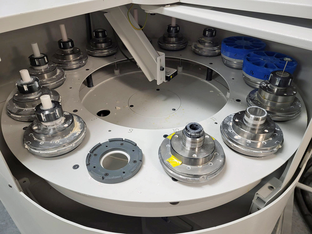 GF Mikron #HSM-200U-LP, dust extraction package,Step-Tec 50000 rpm HSK ...