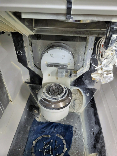 GF Mikron #HSM-200U-LP, dust extraction package,Step-Tec 50000 rpm HSK ...