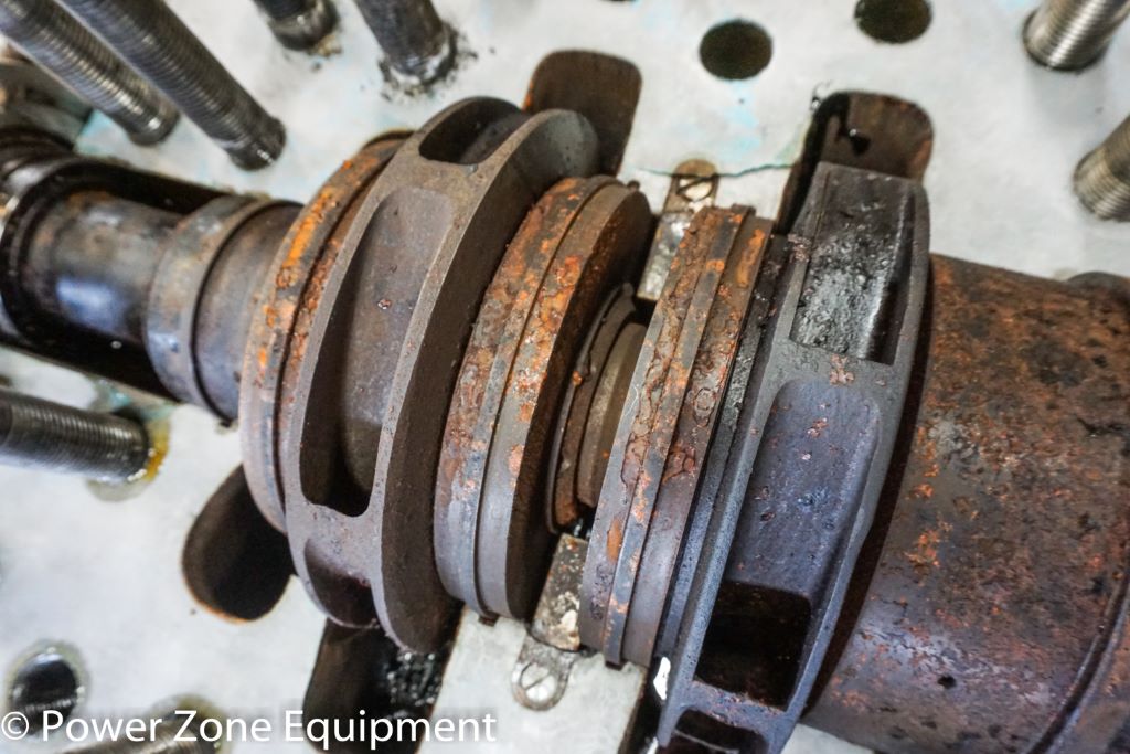 1000 GPM @ 1500' TDH, United #N-4x11-MSN-H, Centrifugal Pump, BB3, Horz ...