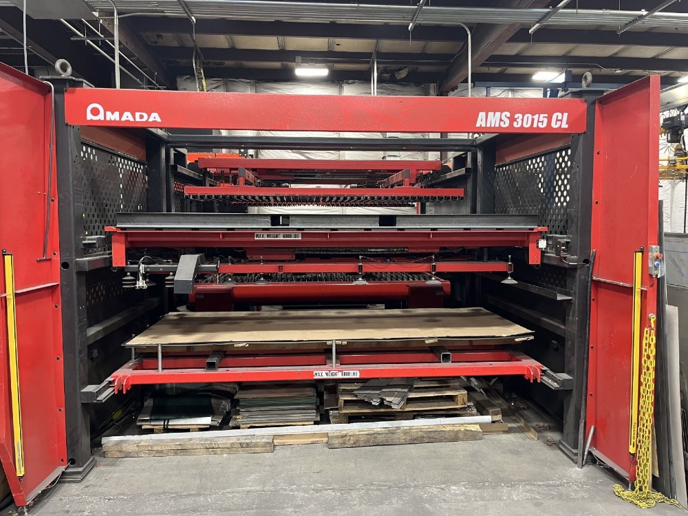 Amada #Ensis-3015AJ, 12000 watt high speed fiber laser w/AMS 3015 CL ...