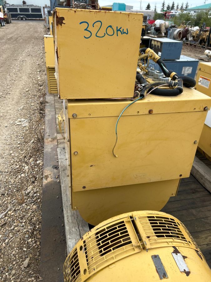 320 KW, 1800 RPM, Caterpillar #3406, Generator End, 3 phase, 480 V For ...