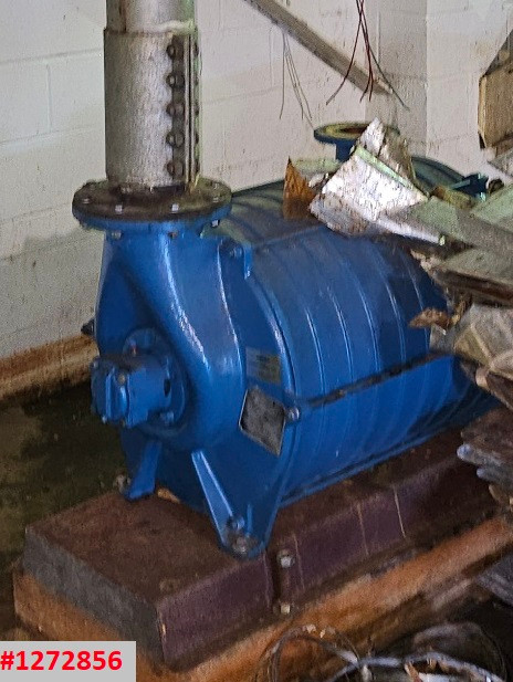 2000 scfm @ 4" Hg, Hoffman #4110B, baghouse centrifugal exhauster fan ...