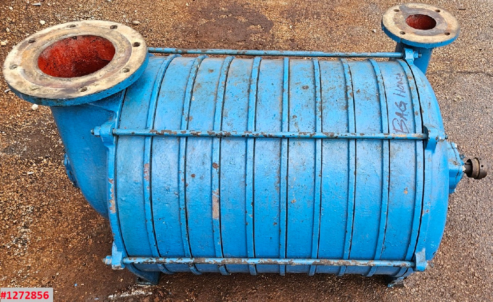 2000 scfm @ 4" Hg, Hoffman #4110B, baghouse centrifugal exhauster fan ...