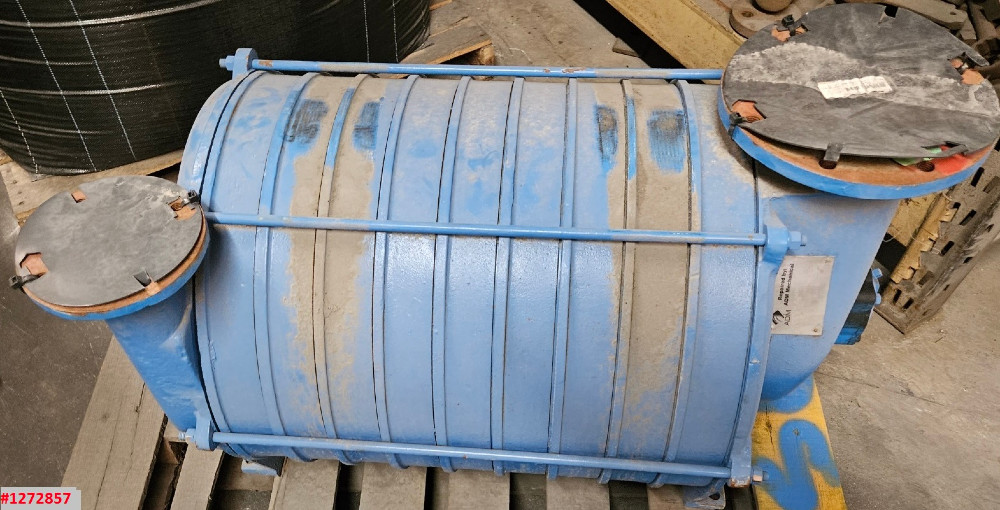 2000 scfm @ 4" Hg, Hoffman #4110B, baghouse centrifugal exhauster fan ...