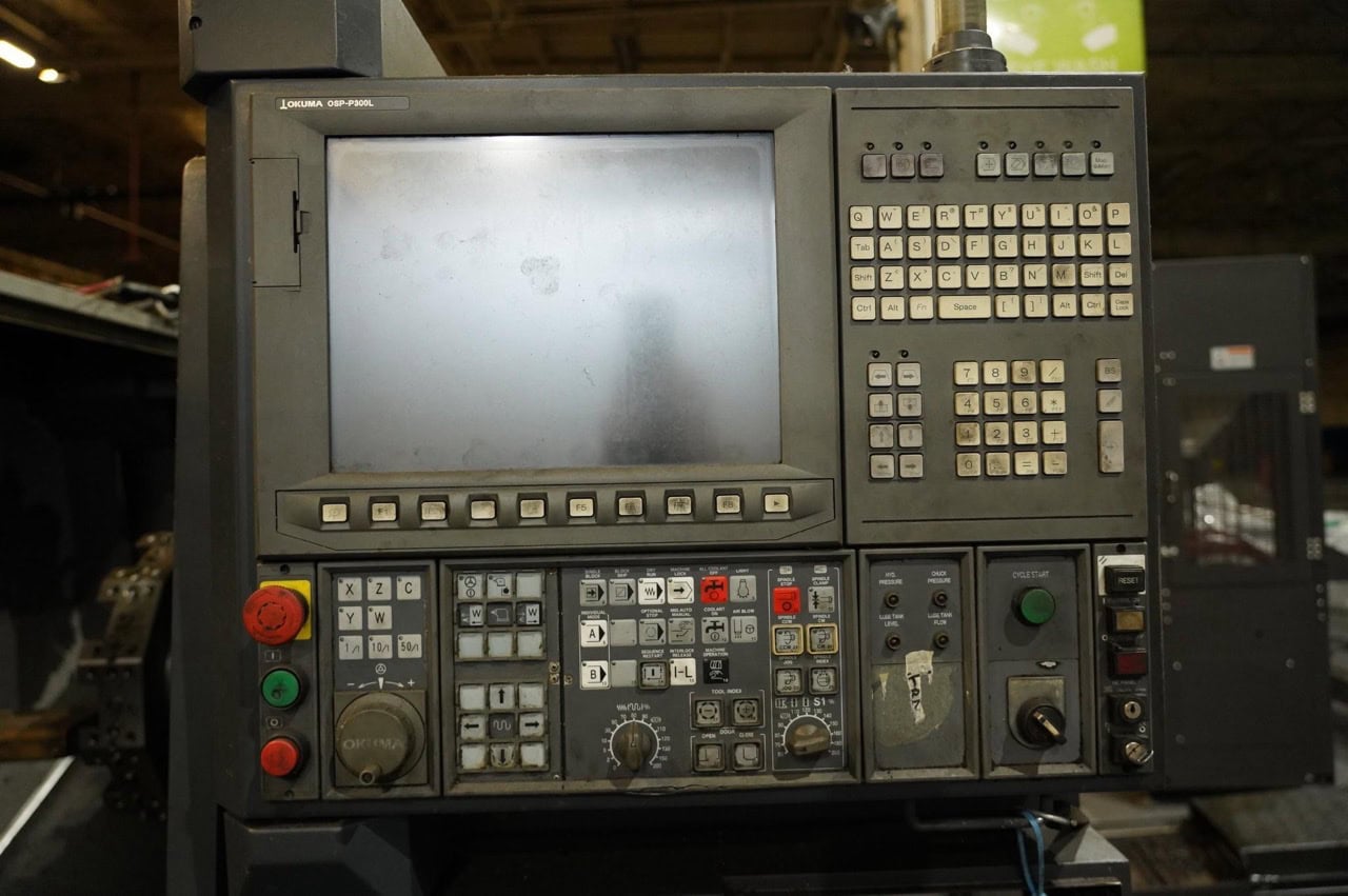 Okuma #SpaceTurn-LB3000EXII, CNC Lathe, 18.5" max turn diameter, 9.8 ...