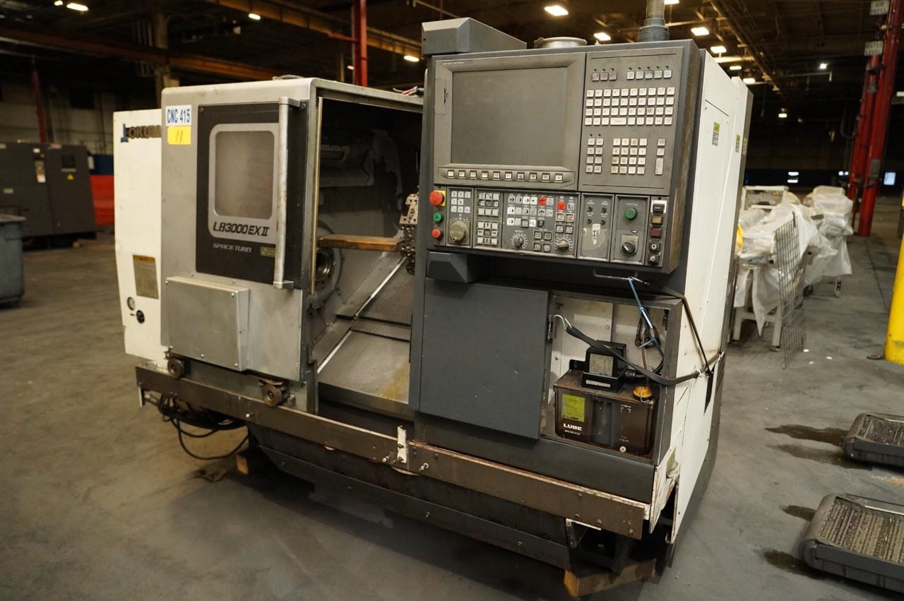 Okuma #SpaceTurn-LB3000EXII, CNC Lathe, 18.5" max turn diameter, 9.8 ...