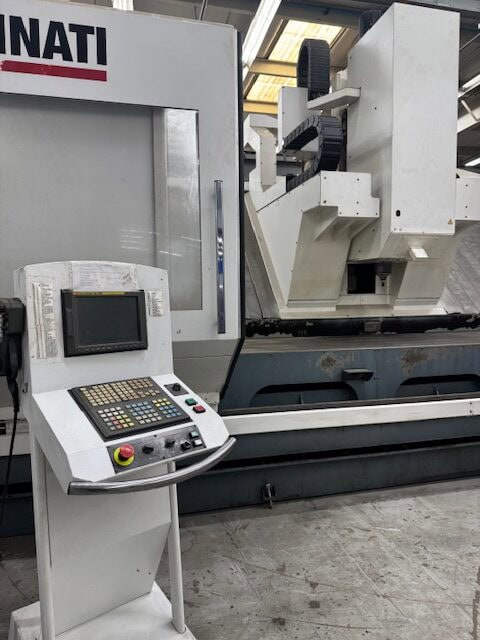 Cincinnati #FTV840-3700, CNC vertical machining center, 50 automatic ...