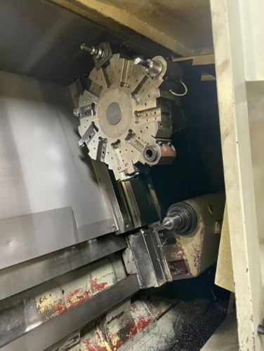 Victor #Vturn-46, 2-Axis boxed way CNC lathe, Fanuc 0i-TF Plus, 32.2 ...