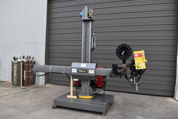 6' x 6' Profax #WM-66-4, welding manipulator, Lincoln 600A subarc ...