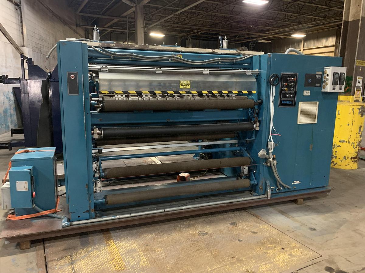 Stanford, 62" duplex slitter rewinder For Sale | Surplus Record