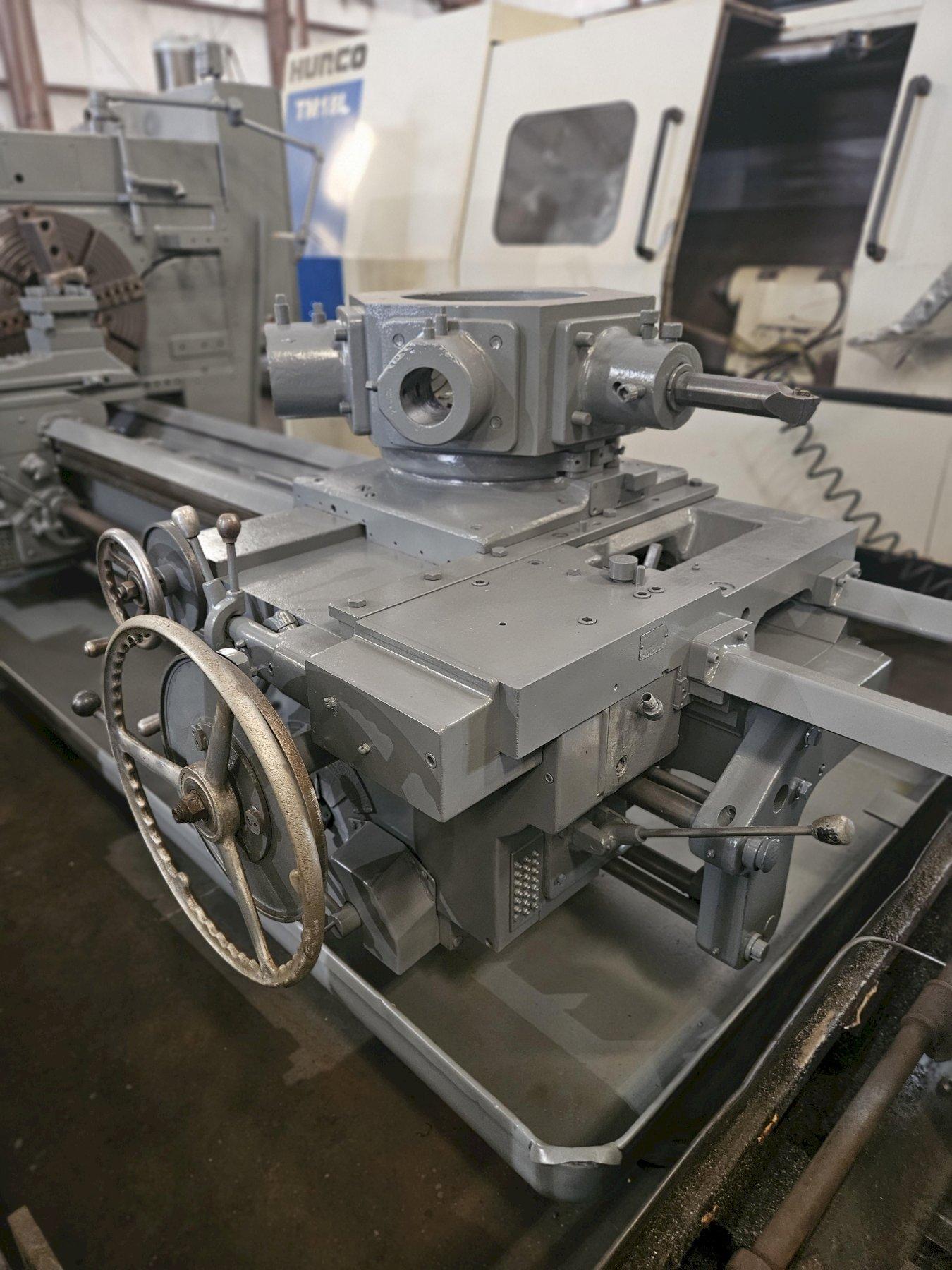 No. 4A Warner & Swasey, M3550, square head cross sliding turret lathe ...