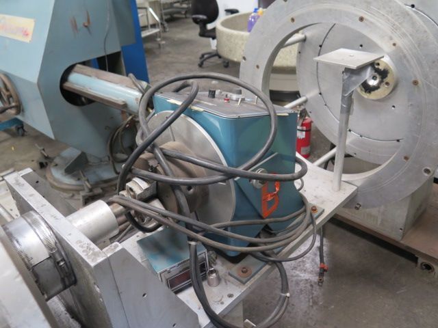 4' x 4' Ransome #M66, Welding Manipulator,Miller Syncrowave 300(s) AC ...