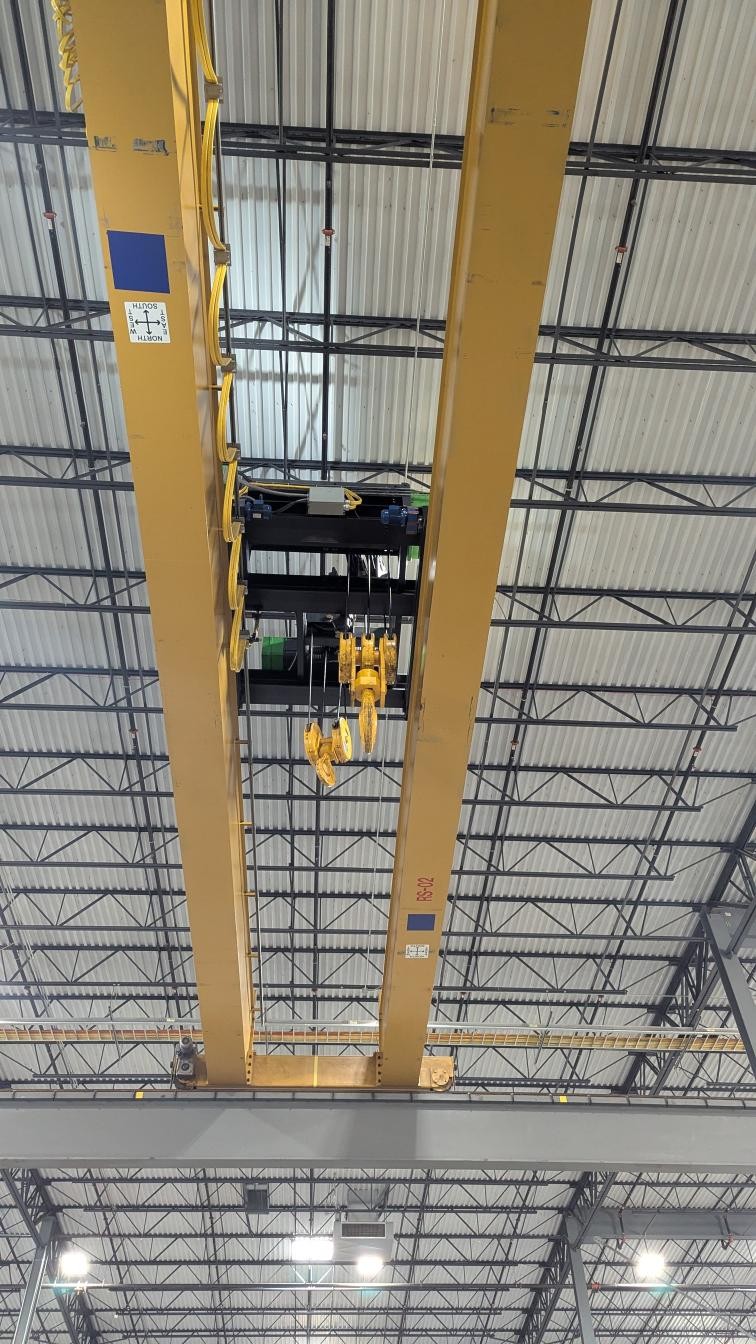 45/20 Ton, Stahl, 52' 0" Span, 39' lift, class D, radio, VFD bridge ...