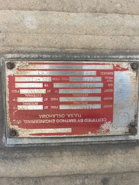 2548 sq.ft., 2000 psi, Smithco #1F34-140-2, air fin coolers, Carbon ...