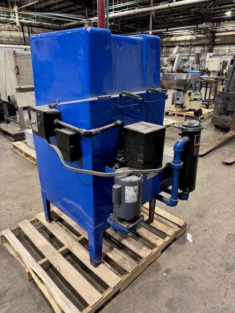 Intercont Products #TLW-2, rotary basket batch washer, 25" diameter x 9 ...