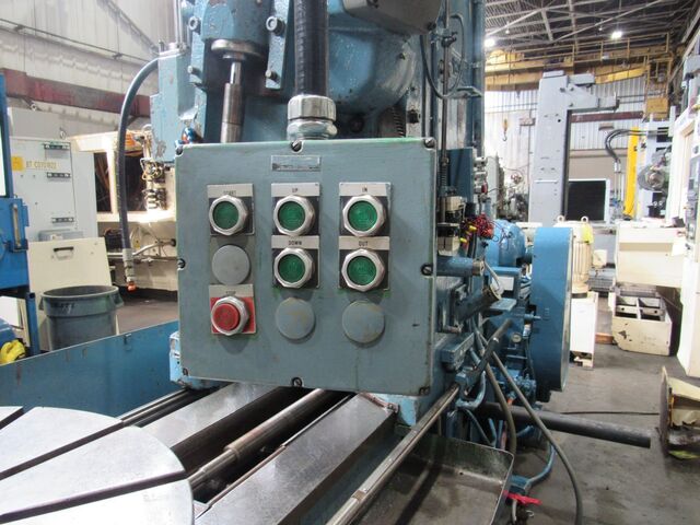 Gould & Eberhardt #72HWD, vertical gear hobber, 72" workpiece diameter ...