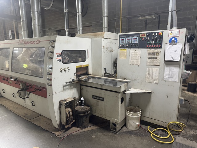 Leadermac Hypermac #633H, Moulder, 12" width, 6-head, 2007 For Sale ...