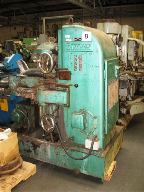 Gardner #2V-18, Vertical Double Opposed Disc Grinder, 18" diameter ...