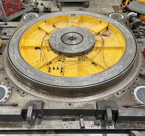 48" x 60" Giddings & Lewis #Hydrostatic lift rotary index table, new ...