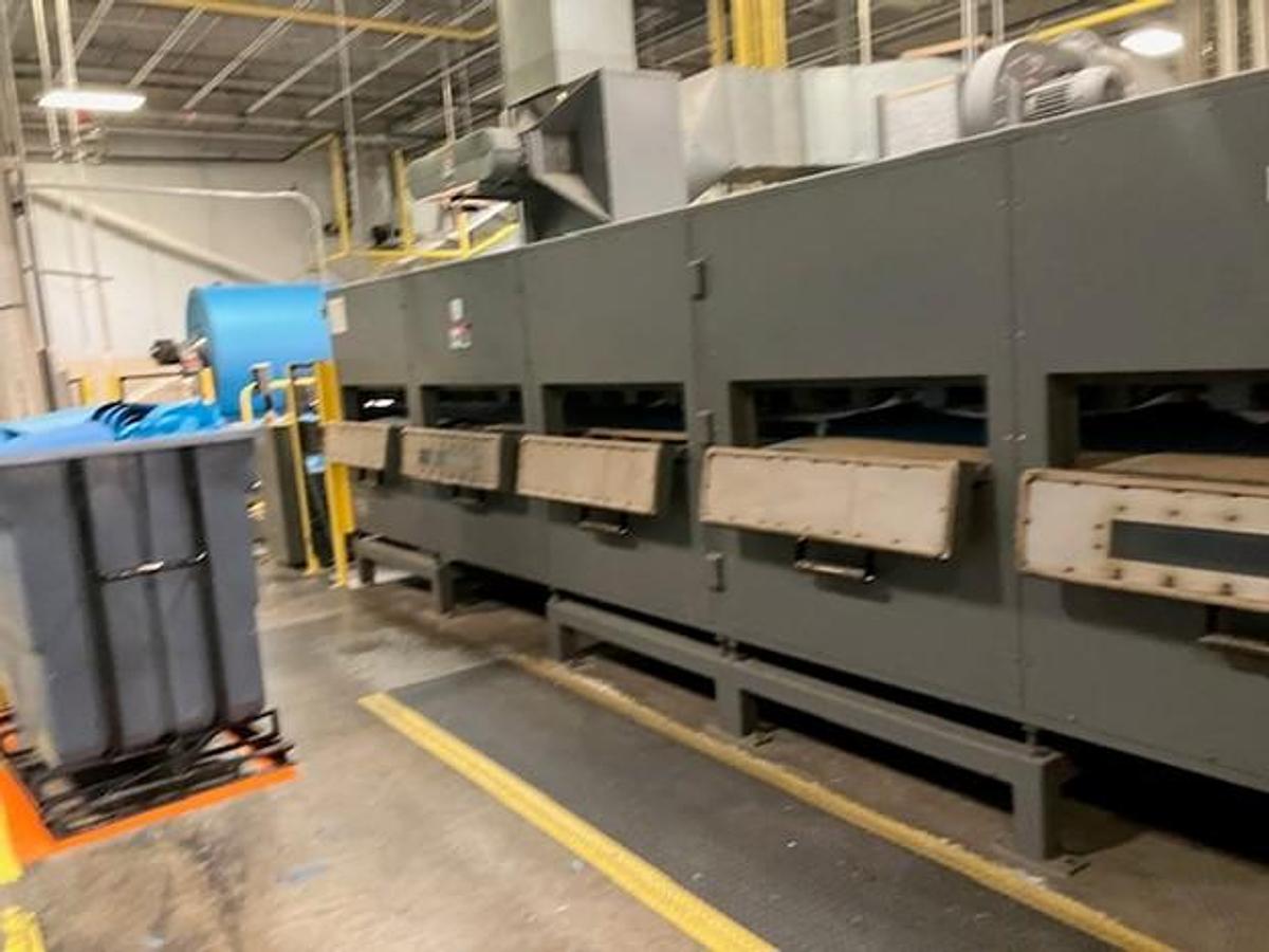 70" stork coater & thermo electric drying line for, 150 MPM, 2-zone ...