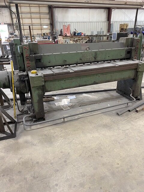12 gauge x 6' Niagara #46, Sheet Metal Shear, 74.5" blade, 75 APM, 18 ...