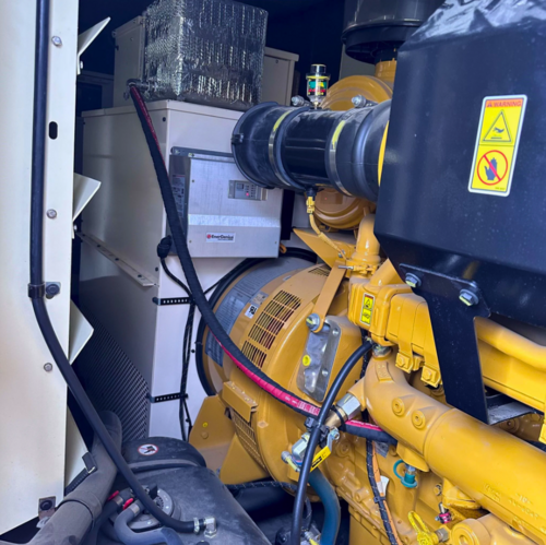 1000 KW Caterpillar #XQ1140, diesel generator set, standby, 277/480 ...