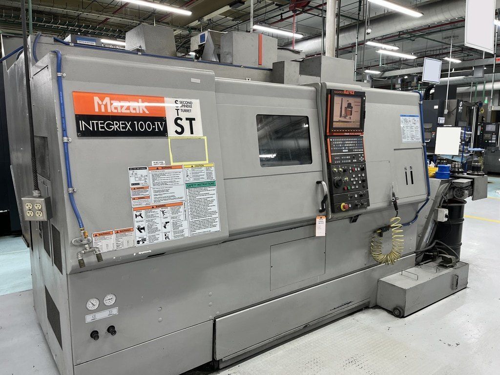 Mazak #Integrex-100-IVST, Mazatrol Matrix Control, 21" swing, 13.86 ...