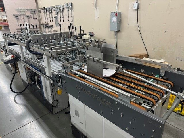 Kama #ProFold-74, Folder Gluer, 29.1" width, HHS hot melt glue system ...