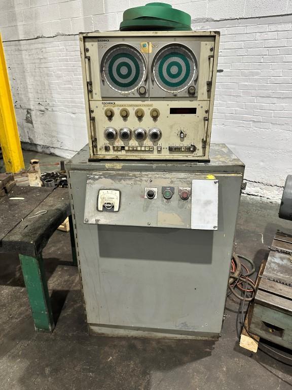 10000 lb. Schenck #RS-5B, horizontal balancing machine, M470 instrument ...