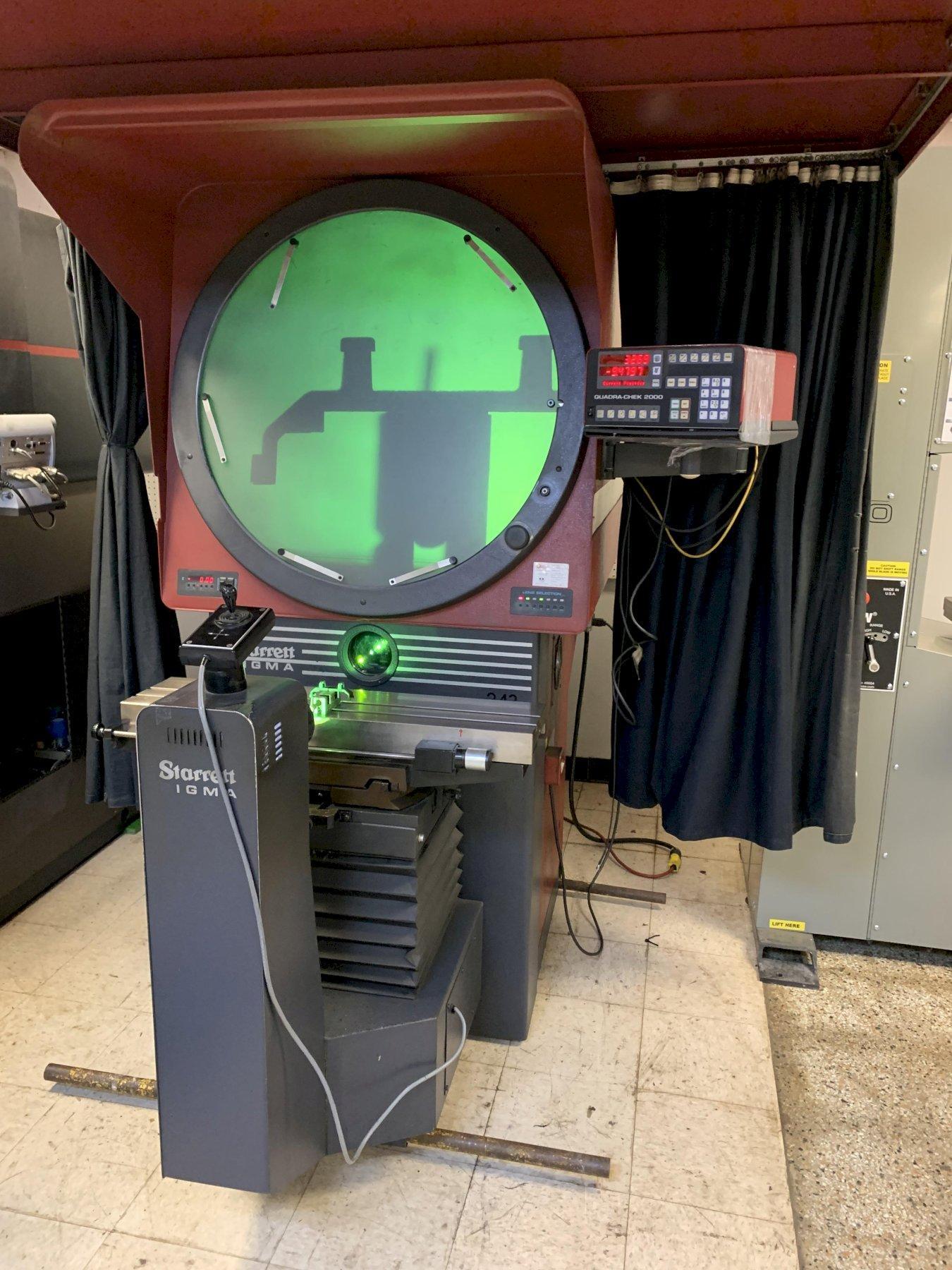 31.5", Starrett #HC800, Optical Comparator For Sale | Surplus Record