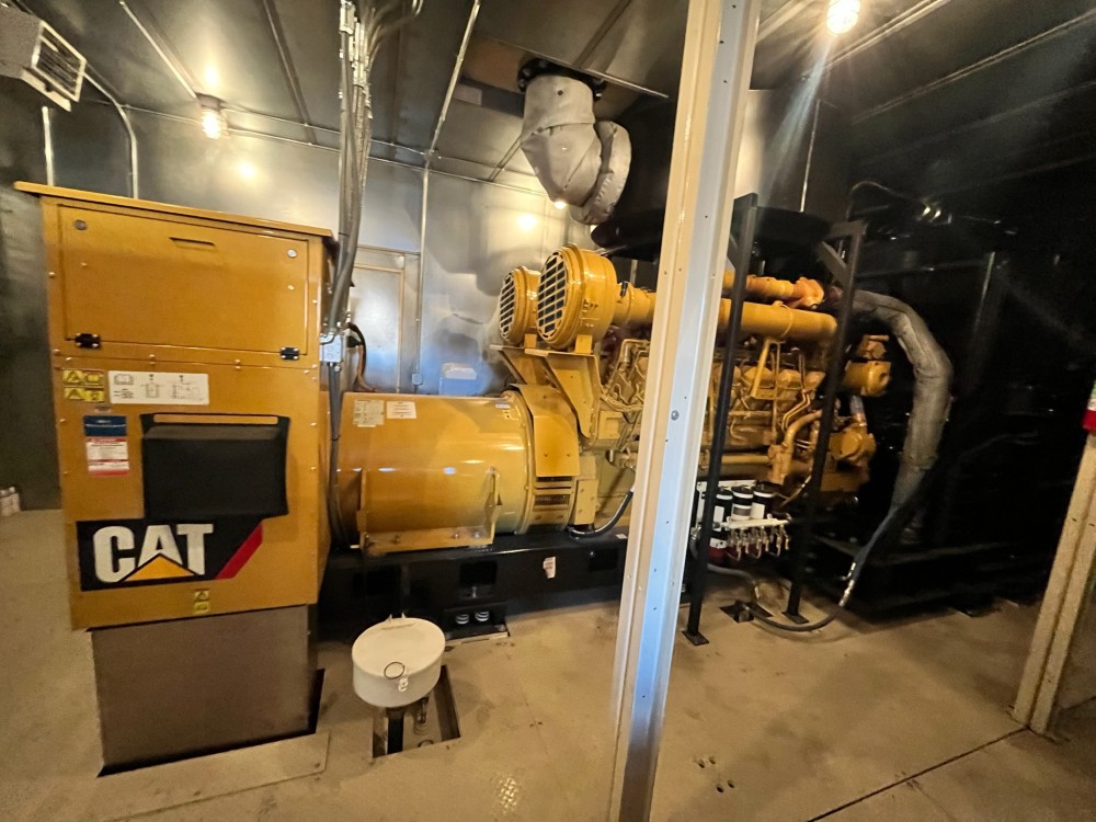 1500 KW Caterpillar #1500SC2, diesel generator set, 200 hours, 3512C ...