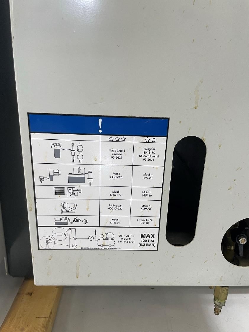 Haas #CL-1, CNC chucker lathe, 11" swing, 1" bar, 5" diameter x 12" L ...