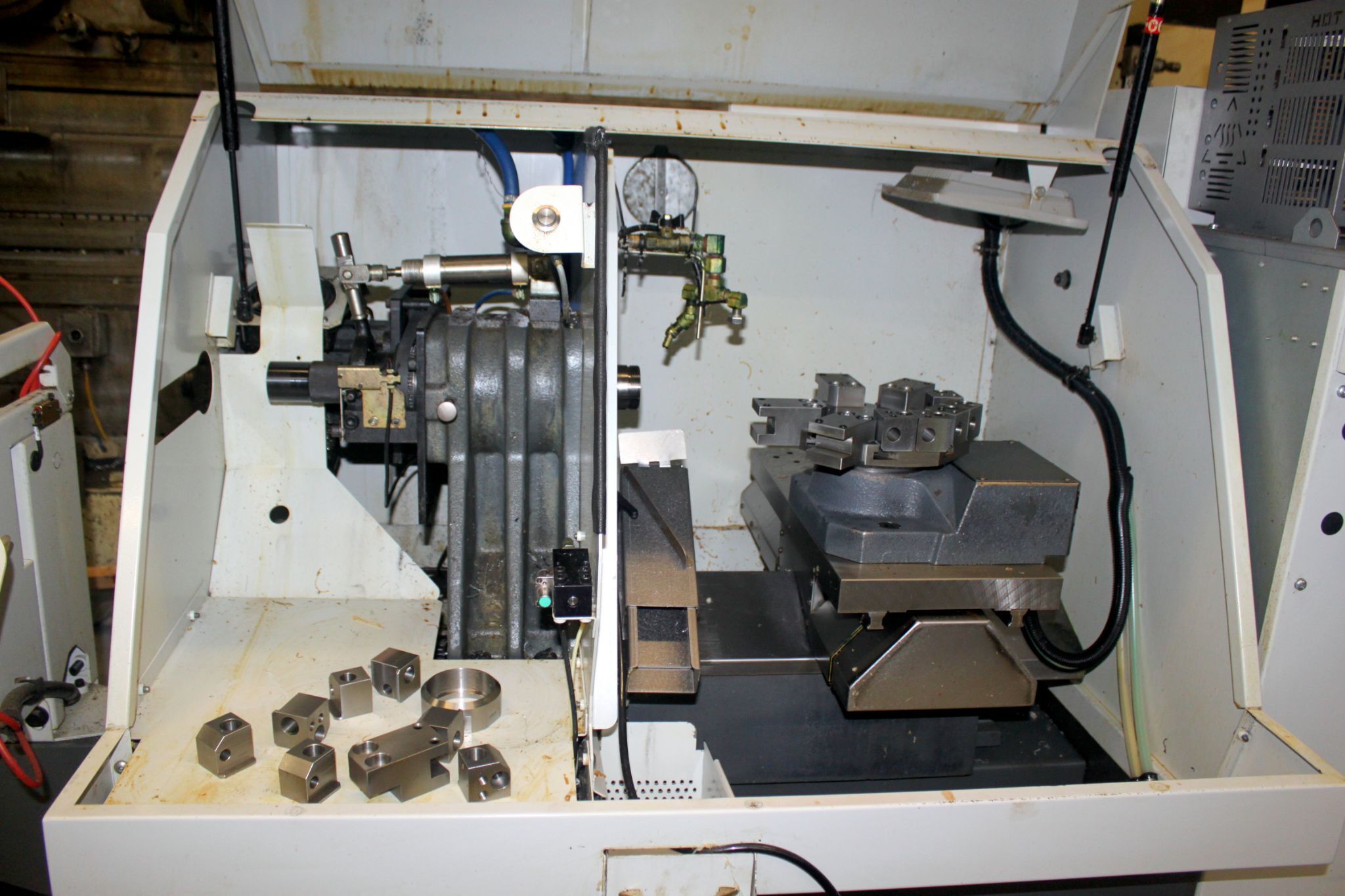 Haas #CL-1, CNC chucker lathe, 11" swing, 1" bar, 5" diameter x 12" L ...