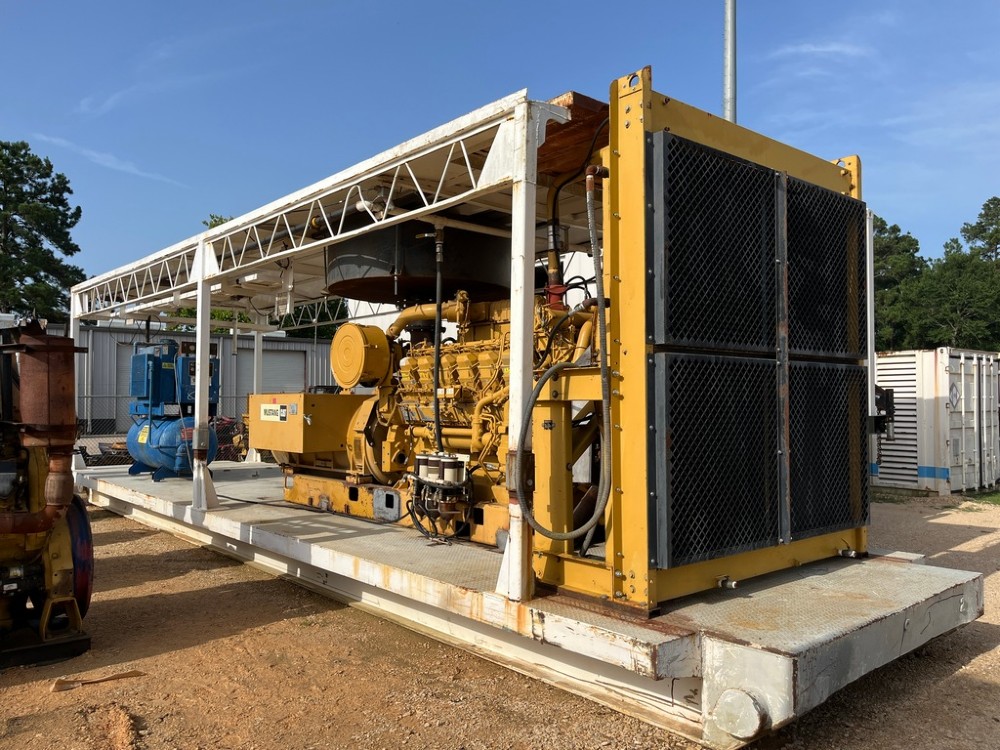 1365 KW Caterpillar #3512C, Land Electric Generator Set, 26281 Hrs ...