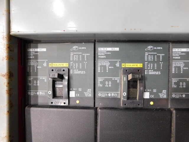 1200 Amps, Square D, QED #Powerstyle, outdoor switchboard, 277/480 ...