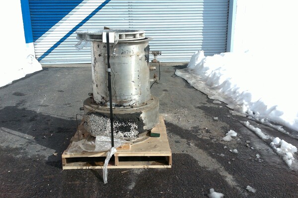 Glatt #GPCG300/500, Fluid Bed Dryer/Coater, 875 liter capacity, (2) 46 ...