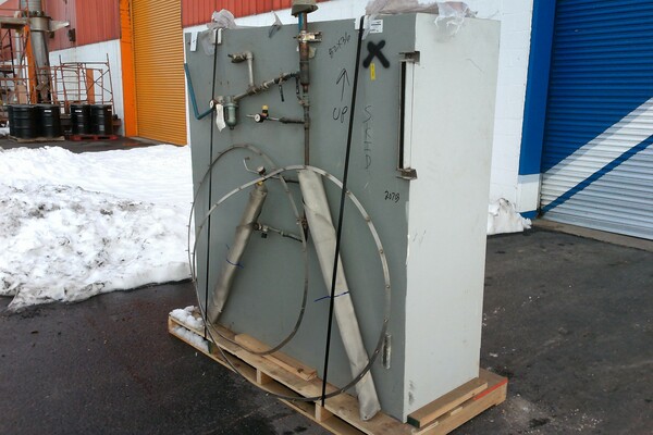 Glatt #GPCG300/500, Fluid Bed Dryer/Coater, 875 liter capacity, (2) 46 ...