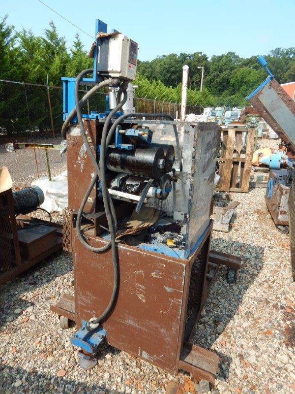 2-Roll Puller, 6" diameter x 10" L, Rubber Rolls w/Motor For Sale ...